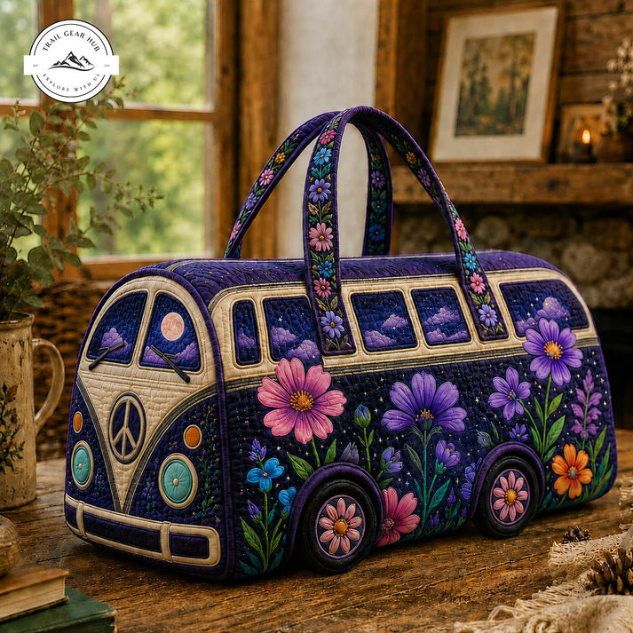 Vintage Floral Quilted Duffle Bag TG15 – Trail Gear Hub